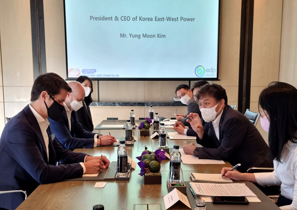 동서발전, 글로벌기업 EDPR과 국내외 신재생사업 협력